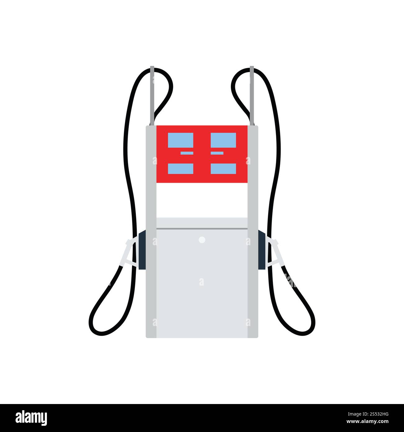 Gas symbol flat design hi-res stock photography and images - Alamy