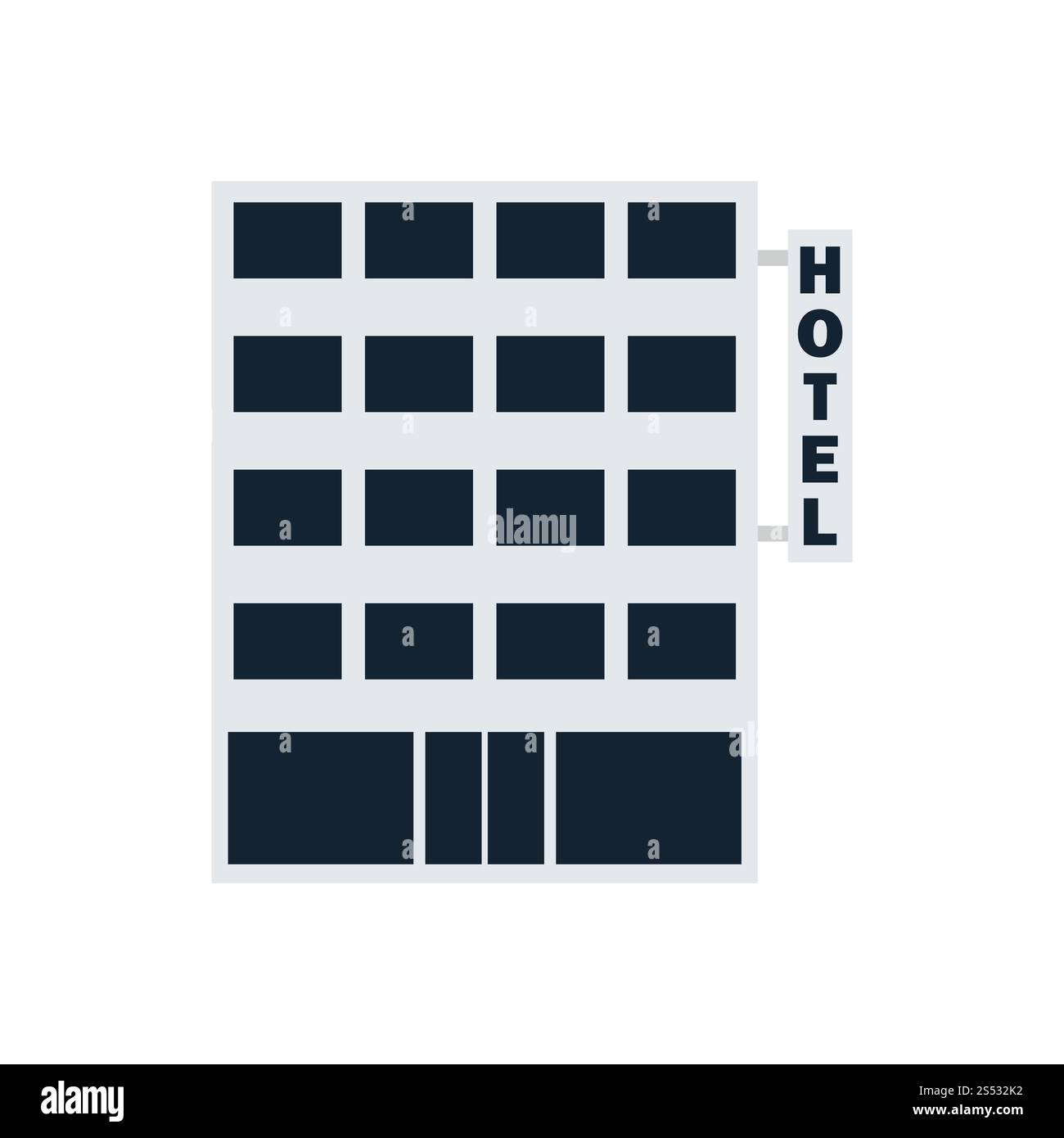 Building architecture icon set Cut Out Stock Images & Pictures - Alamy