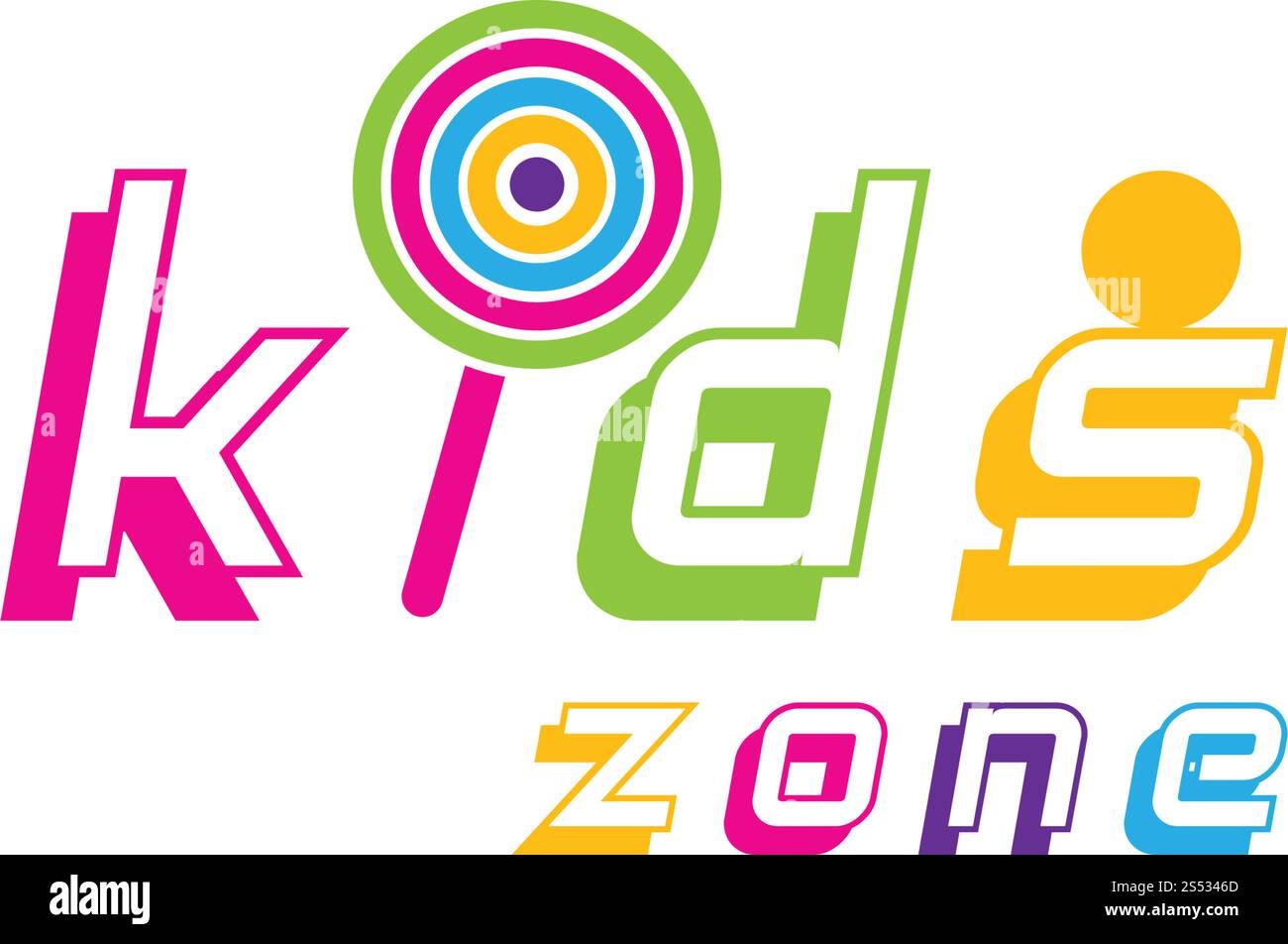 kids play logo vector template Stock Vector Image & Art - Alamy