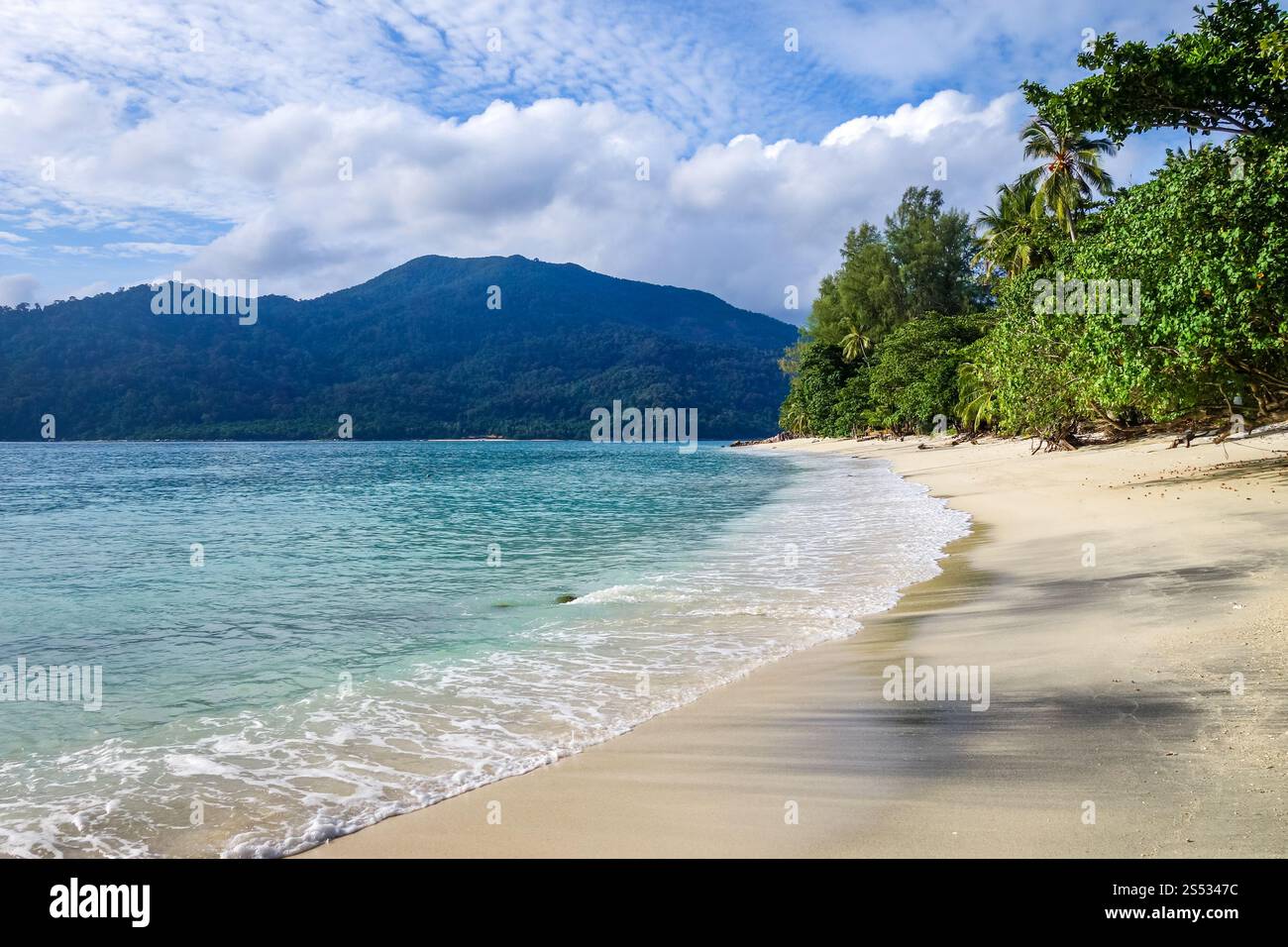 Sunset beach paradise in Koh Lipe, Thailand. Tropical beach in Koh Lipe ...