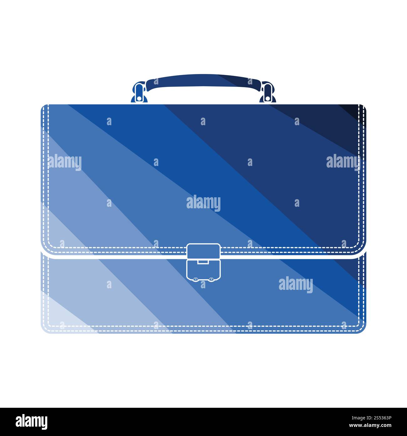 Baggage icon flat design Cut Out Stock Images & Pictures - Alamy