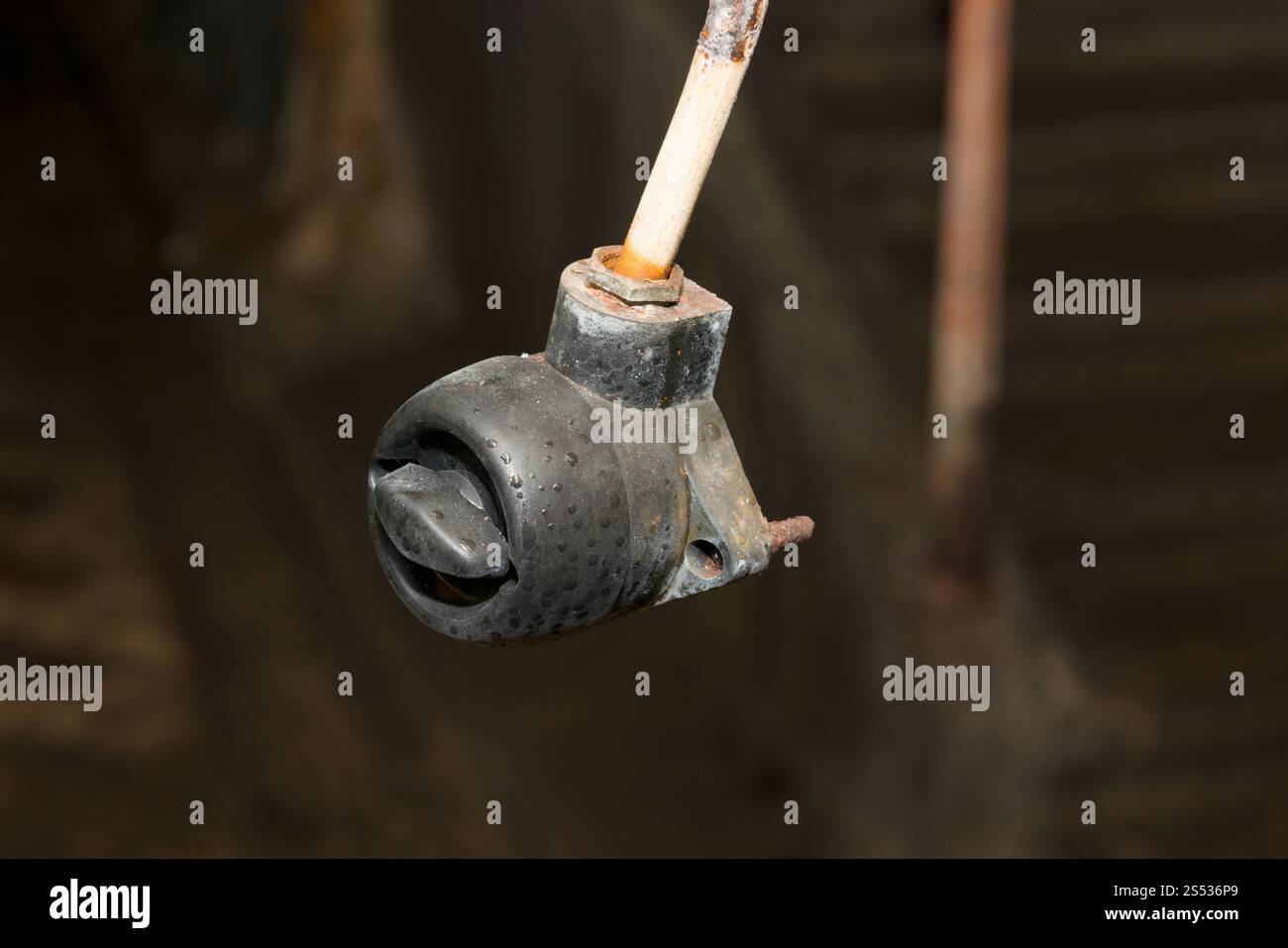 An old electric switch in bad shape Stock Photo - Alamy