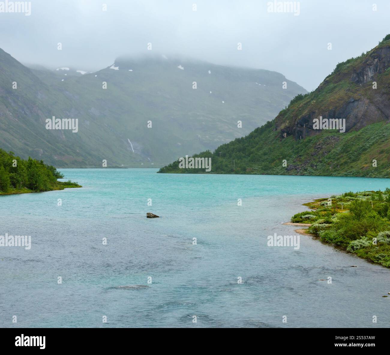 Landscape view glacial river hi-res stock photography and images - Alamy