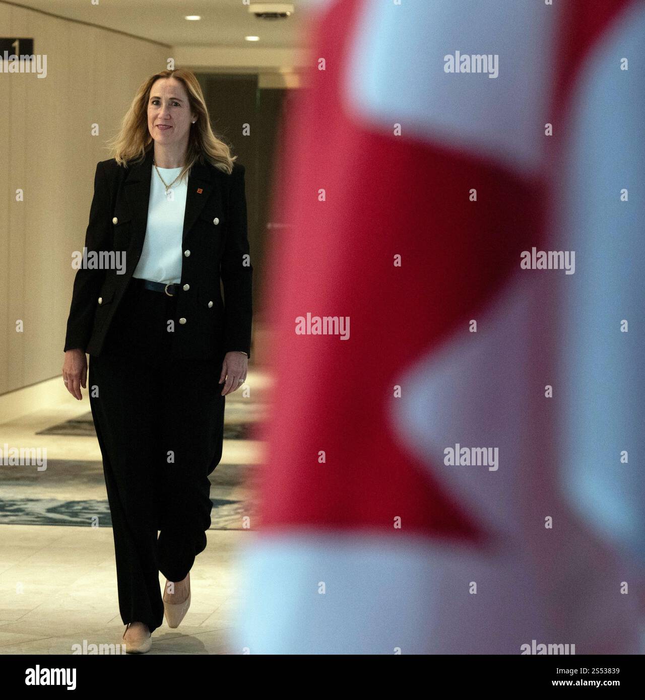 FILE - Canadian Ambassador to the United States Kirsten Hillman arrives ...