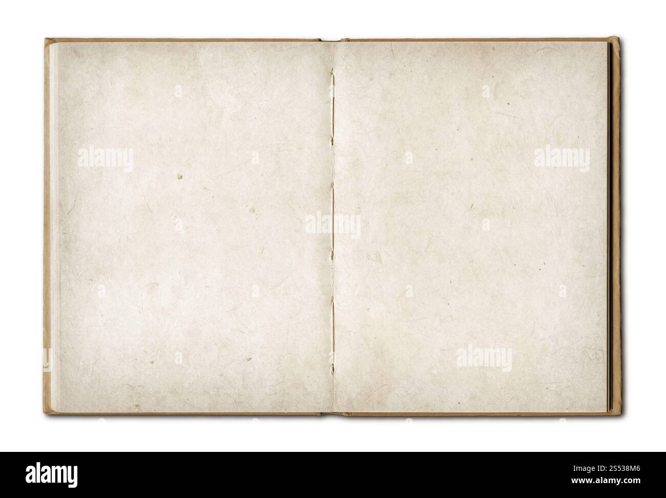 Old vintage open book isolated on white background. Vintage open book ...