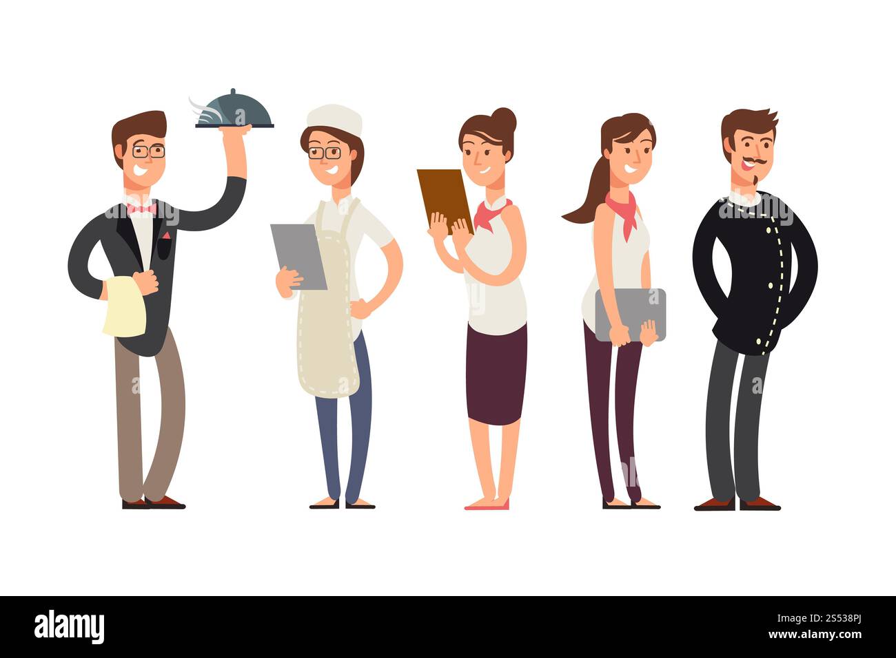 Cartoon people characters collection hi-res stock photography and ...