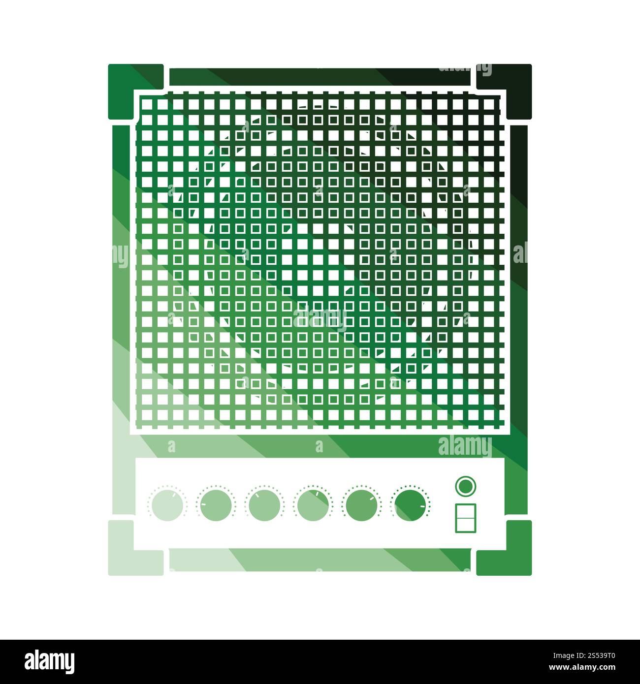 Audio speaker icon flat Cut Out Stock Images & Pictures - Alamy