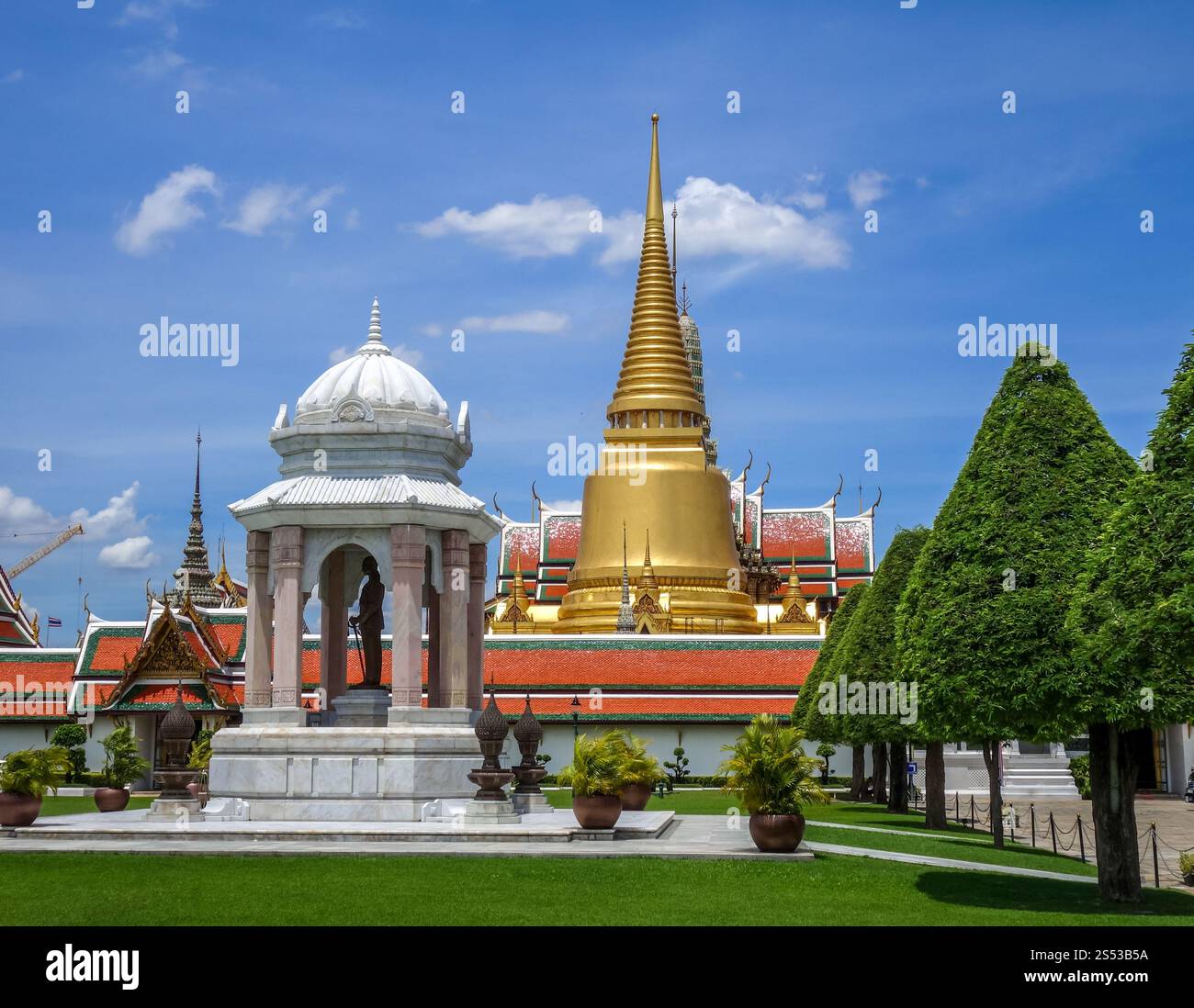 Grand Palace complex landmark in Bangkok, Thailand. Grand Palace ...