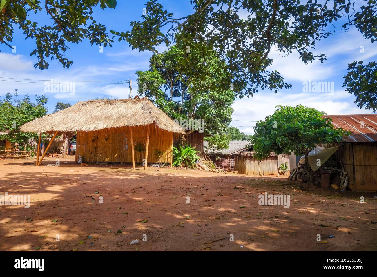 Traditional Hmong village near Chiang Mai, Thailand. Traditional Hmong ...