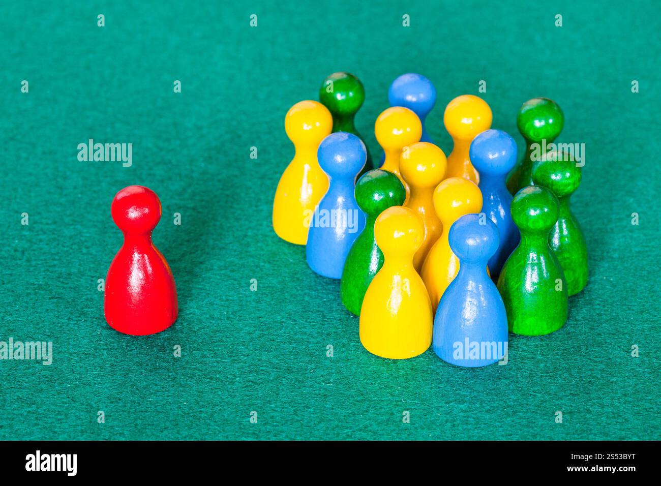 Many green pawns in game hi-res stock photography and images - Alamy