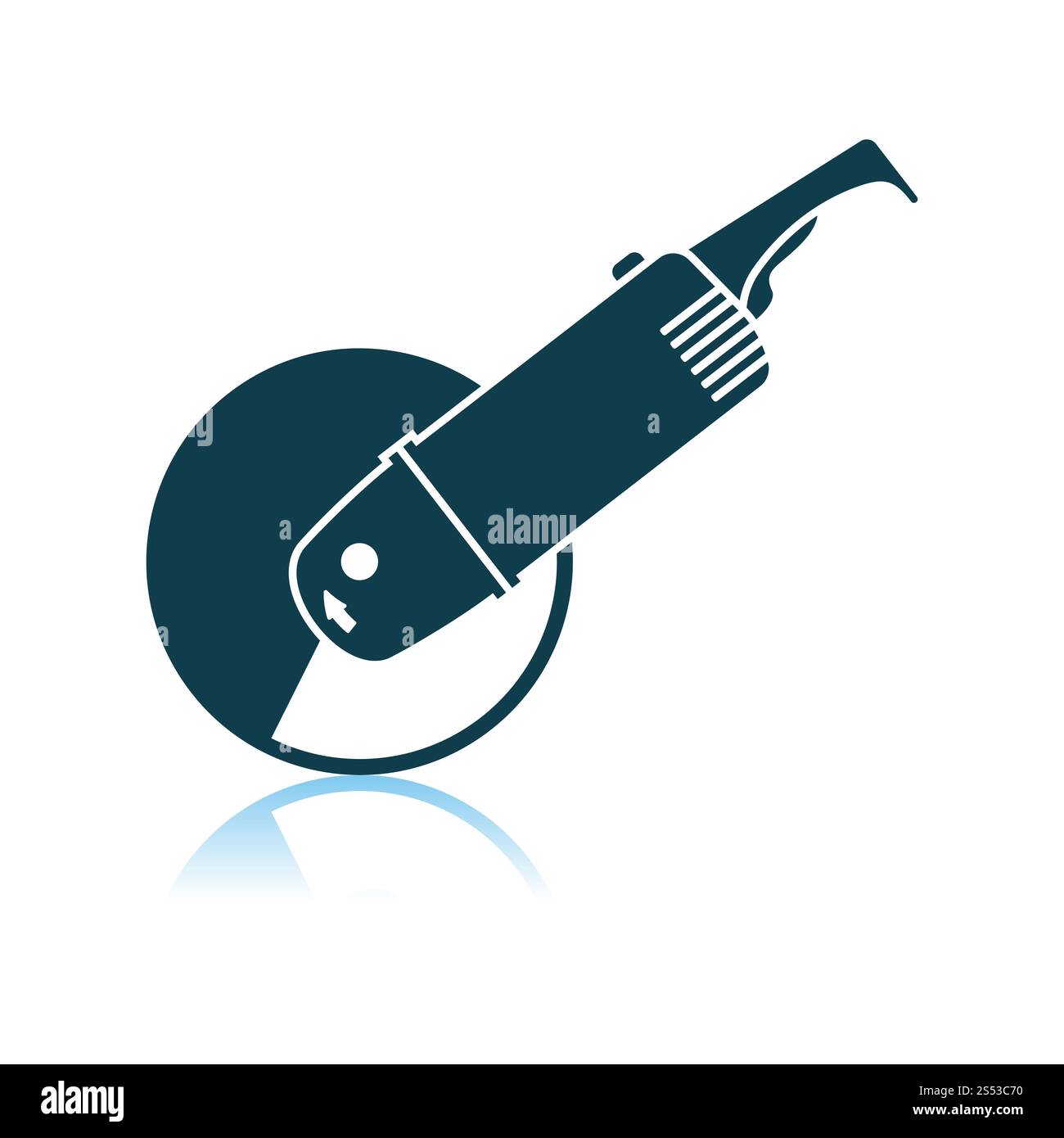 Grinder Icon. Shadow Reflection Design. Vector Illustration Stock Photo ...