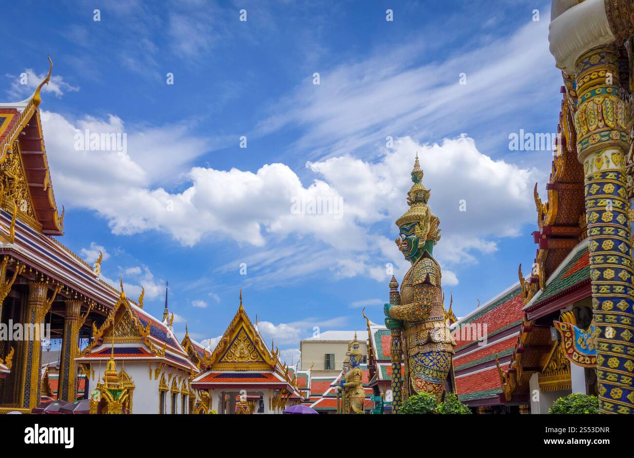 Grand Palace complex landmark in Bangkok, Thailand Stock Photo - Alamy