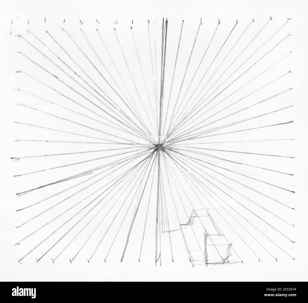 Convergence lines in center hi-res stock photography and images - Alamy
