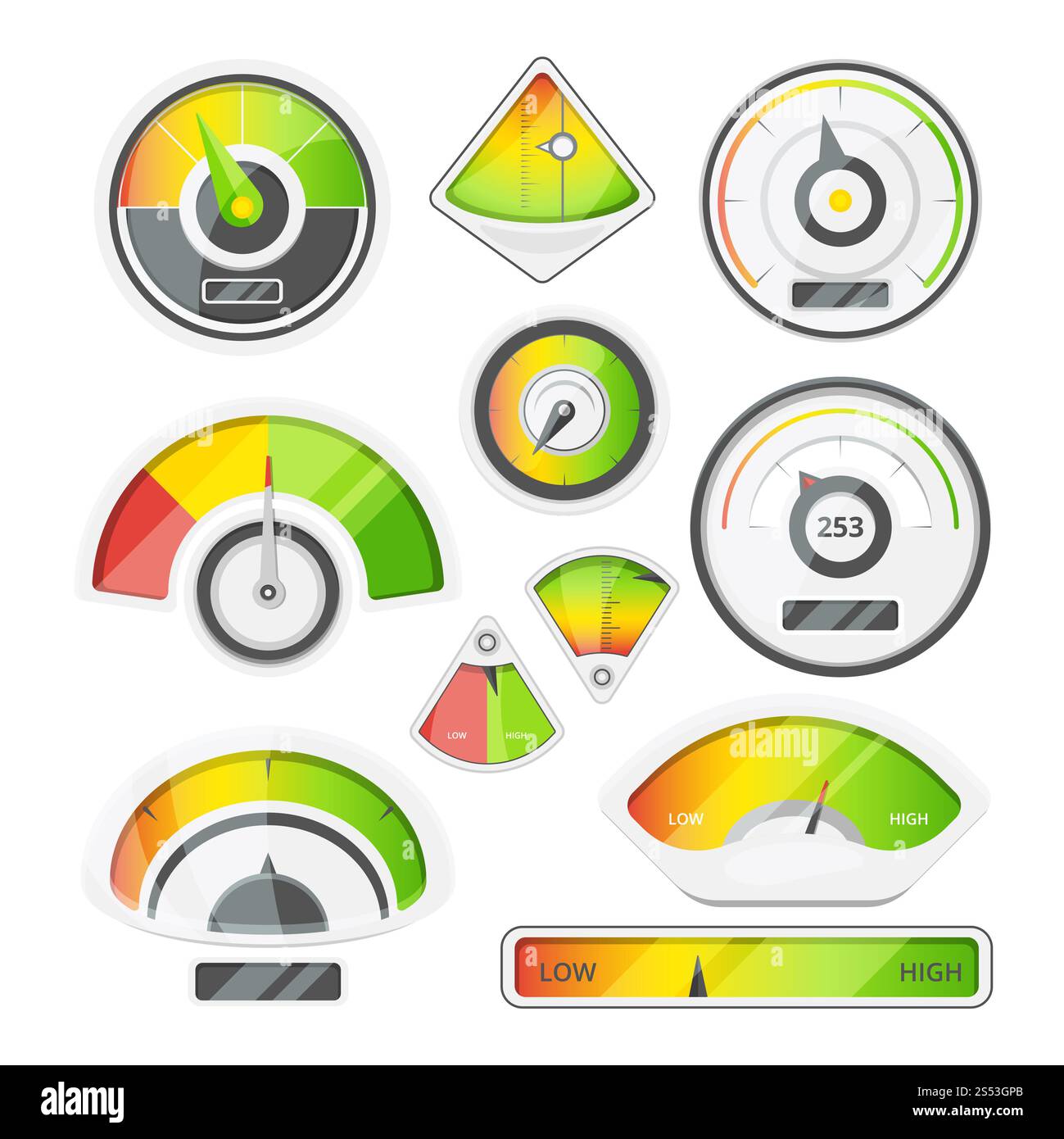Level indicator progress bar element hi-res stock photography and ...