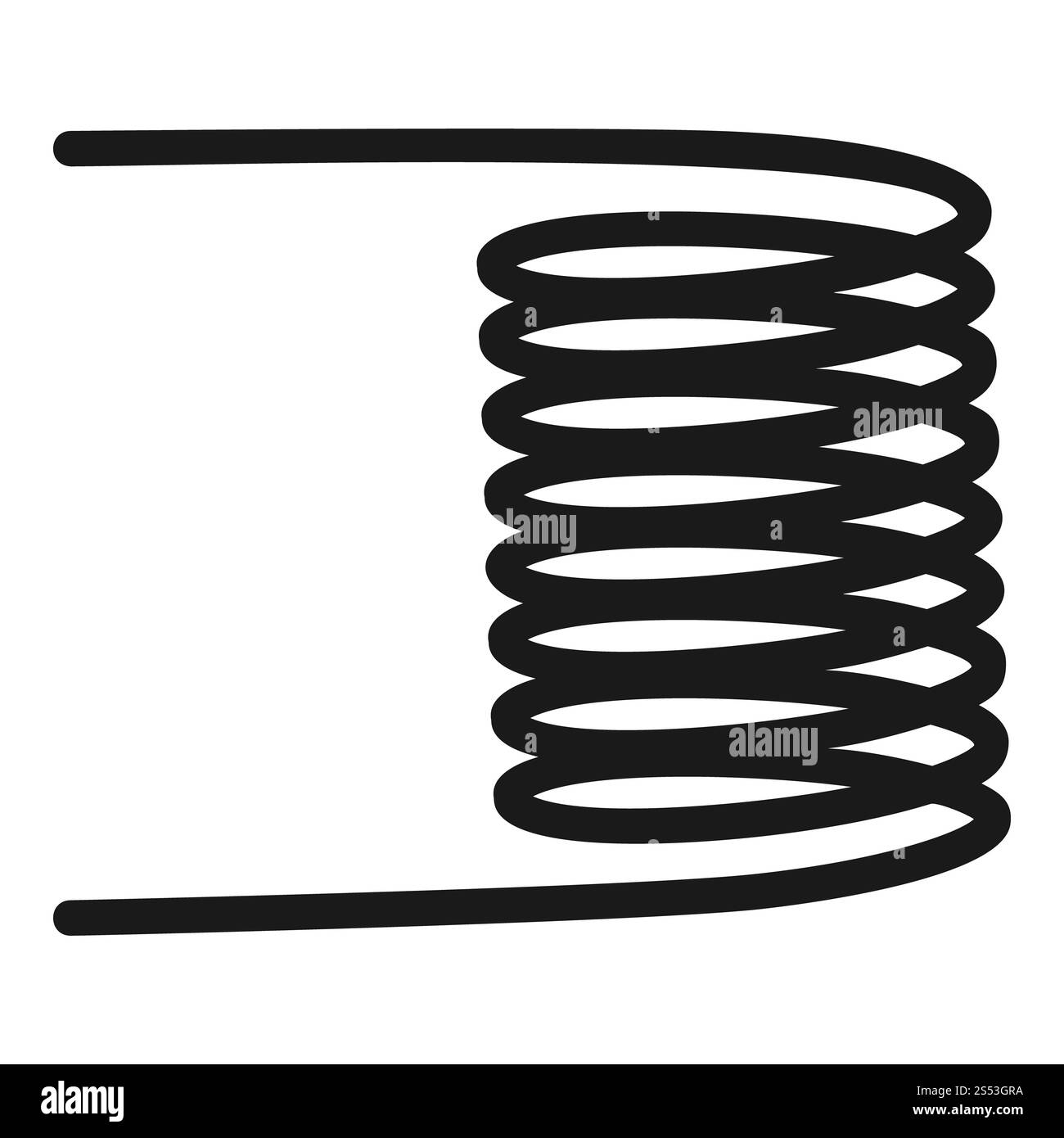 Regular spiral Cut Out Stock Images & Pictures - Alamy