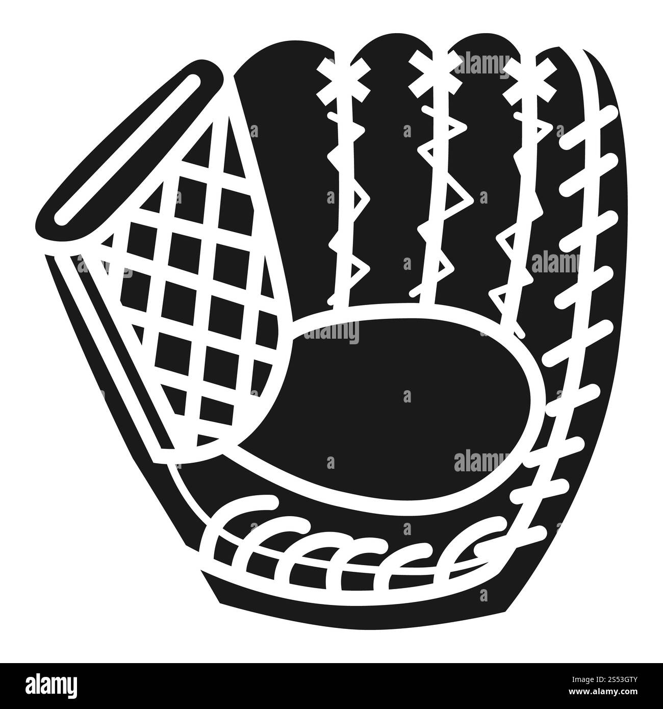 Wicket keeper creative black background Cut Out Stock Images & Pictures ...