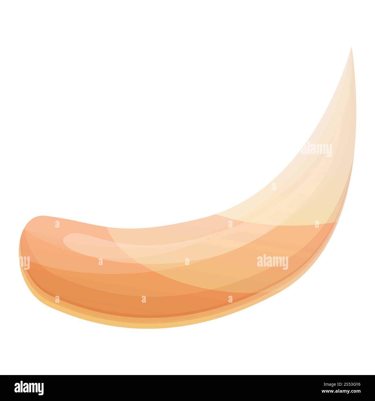 Prehistoric horn icon. Cartoon of prehistoric horn vector icon for web ...