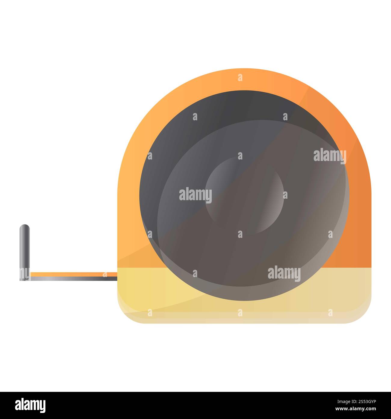 Measuring tape icon. Cartoon of measuring tape vector icon for web ...