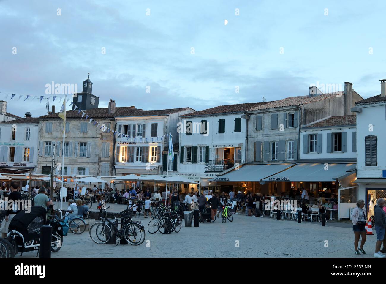 General views of the beautiful La Flotte in Ile de Re, France, Europe Stock Photo - Alamy