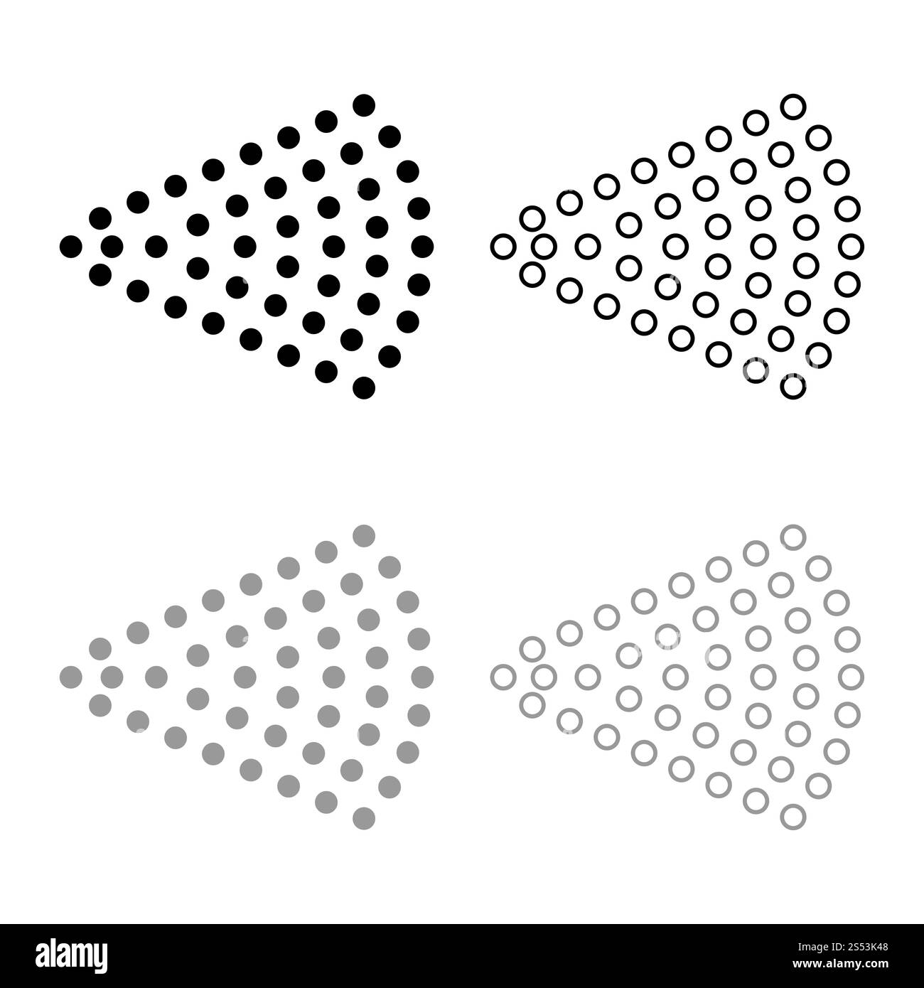 Spray simple flat black Cut Out Stock Images & Pictures - Alamy