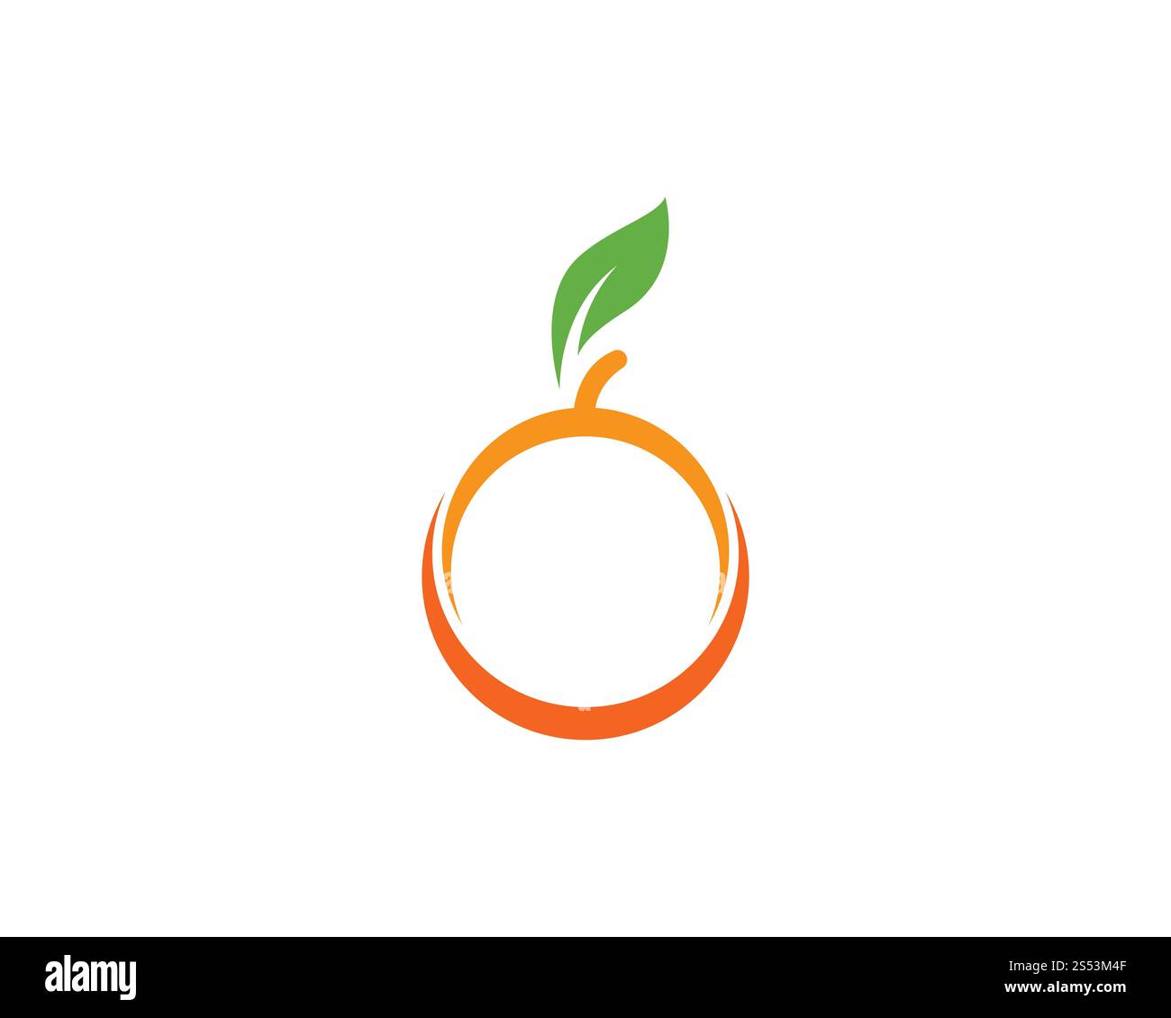 Logo orange color Cut Out Stock Images & Pictures - Alamy