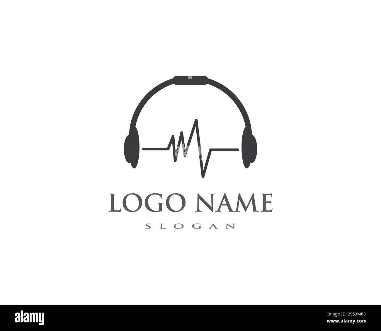 Waves vector icon modern Cut Out Stock Images & Pictures - Alamy