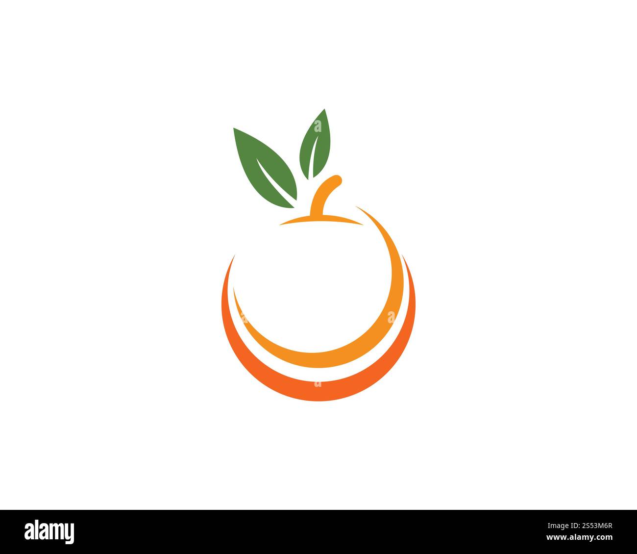 Logo orange color Cut Out Stock Images & Pictures - Alamy