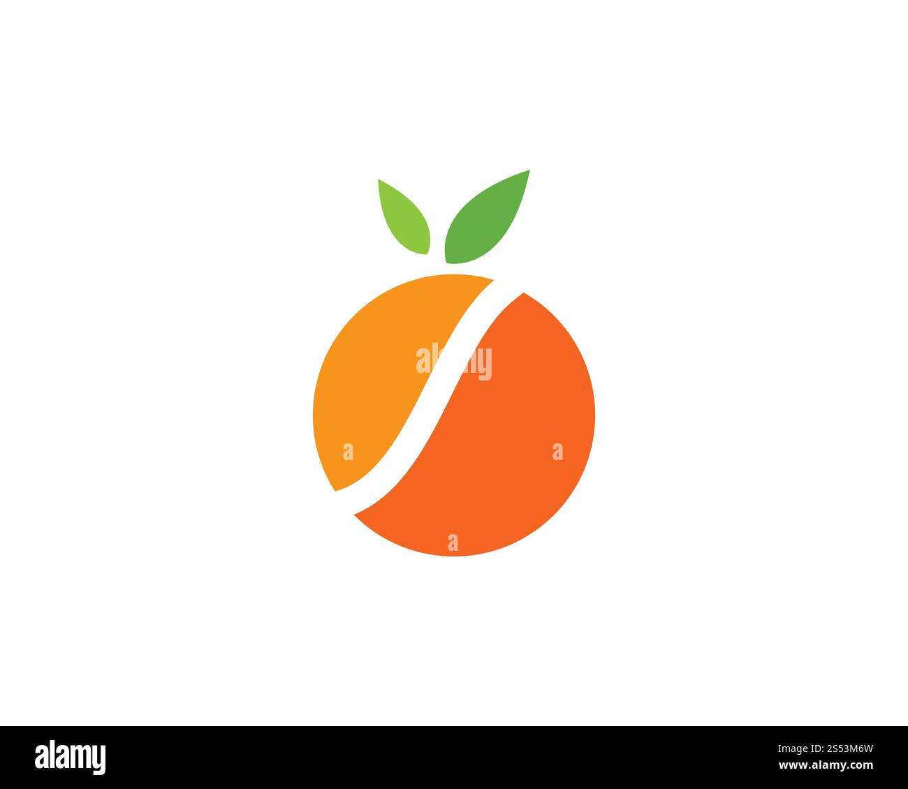 Logo orange color Cut Out Stock Images & Pictures - Alamy
