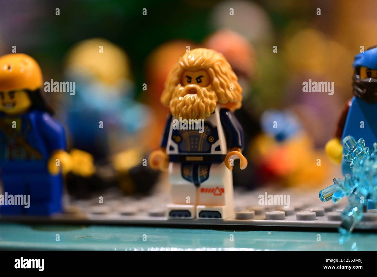 Stockholm, Uppland, Sweden. December 29 2024. Inside the Lego store at ...