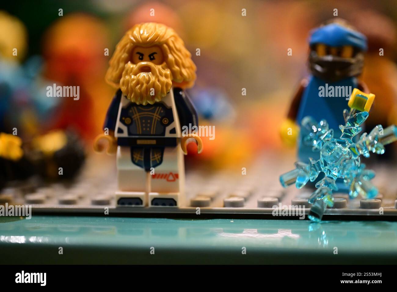 Stockholm, Uppland, Sweden. December 29 2024. Inside the Lego store at ...