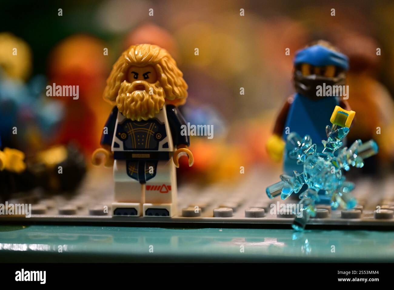 Stockholm, Uppland, Sweden. December 29 2024. Inside the Lego store at ...