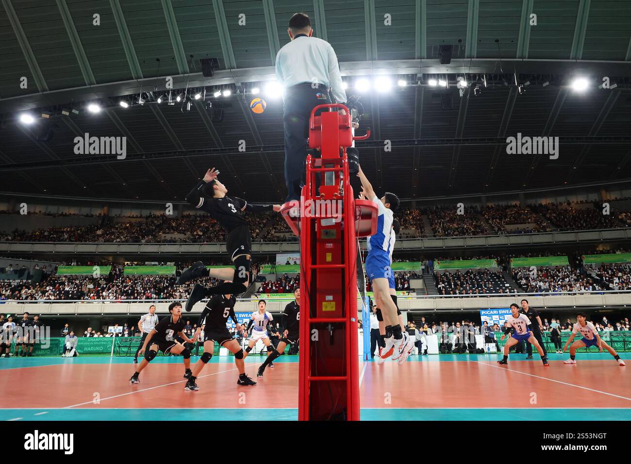General view, JANUARY 12, 2025 - Volleyball : The 77th All Japan High ...