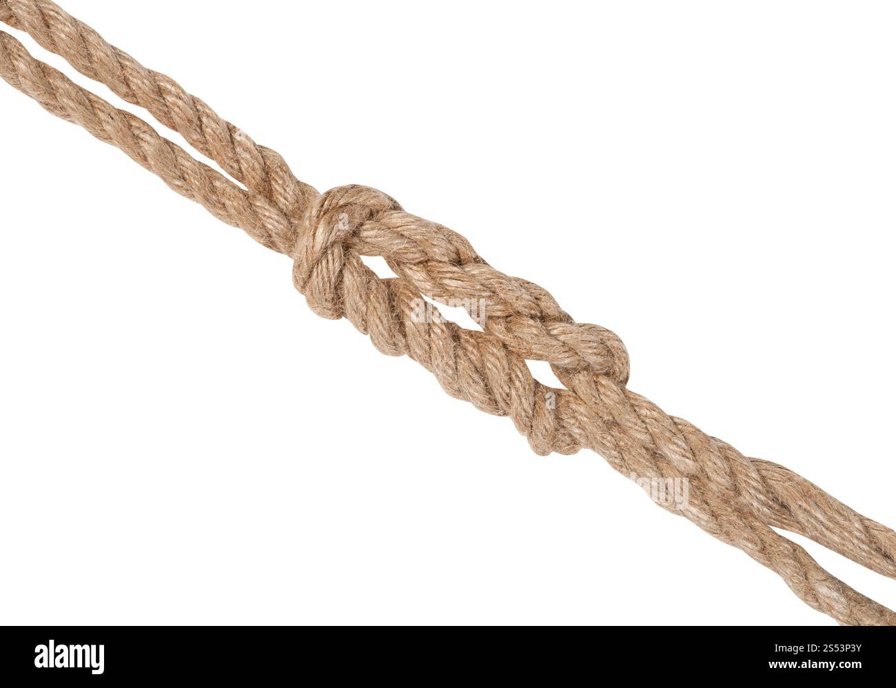 academic knot, variation of surgeon's knot, double reef knot joining ...