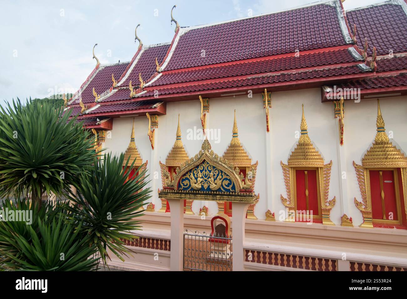 The wat Bot muang in old town of the city of Chanthaburi in the north ...