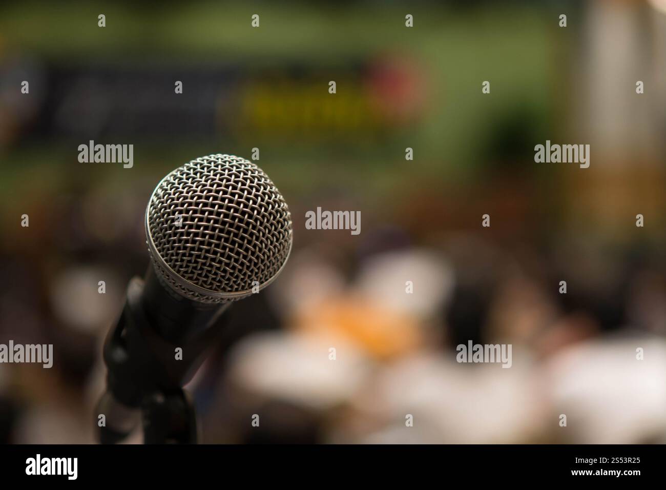 Conference room Microphone Stock Photo - Alamy
