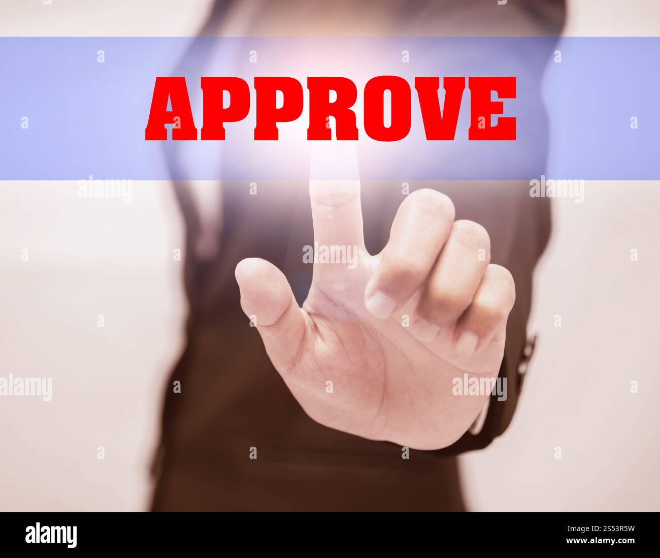 Approve technology hi-res stock photography and images - Alamy