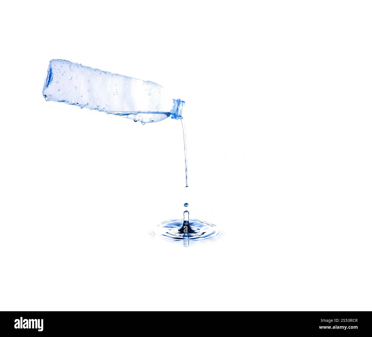 Blue natural water drop Cut Out Stock Images & Pictures - Alamy