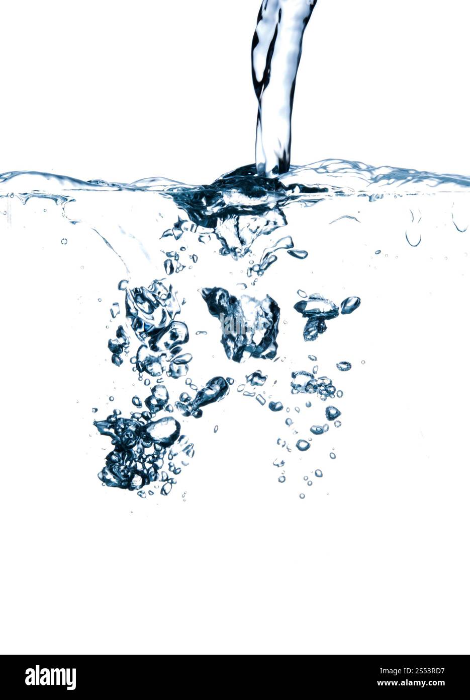 Glass purified still water Cut Out Stock Images & Pictures - Alamy