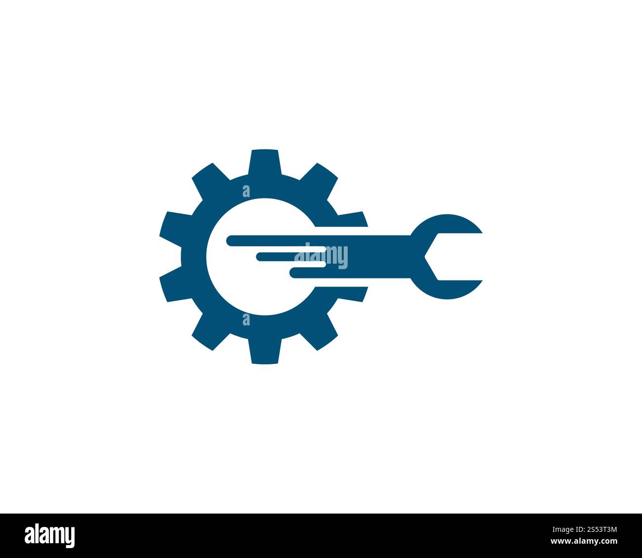 Auto repair logo vector icon template Stock Photo - Alamy