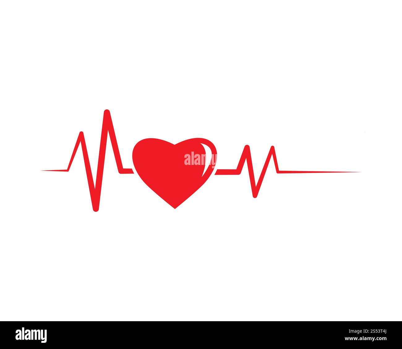 Heart beat line cardiogram hi-res stock photography and images - Alamy