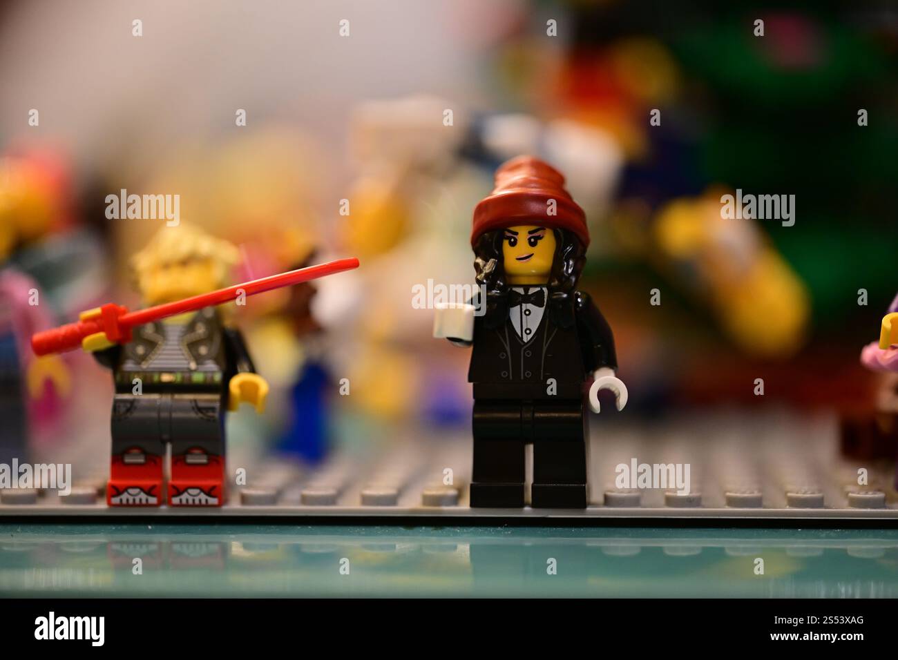 Stockholm, Uppland, Sweden. December 29 2024. Inside the Lego store at ...