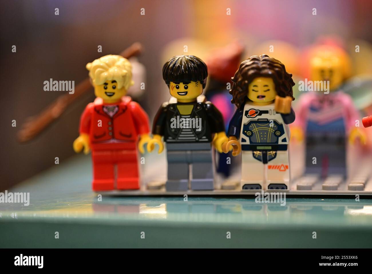 Stockholm, Uppland, Sweden. December 29 2024. Inside the Lego store at ...