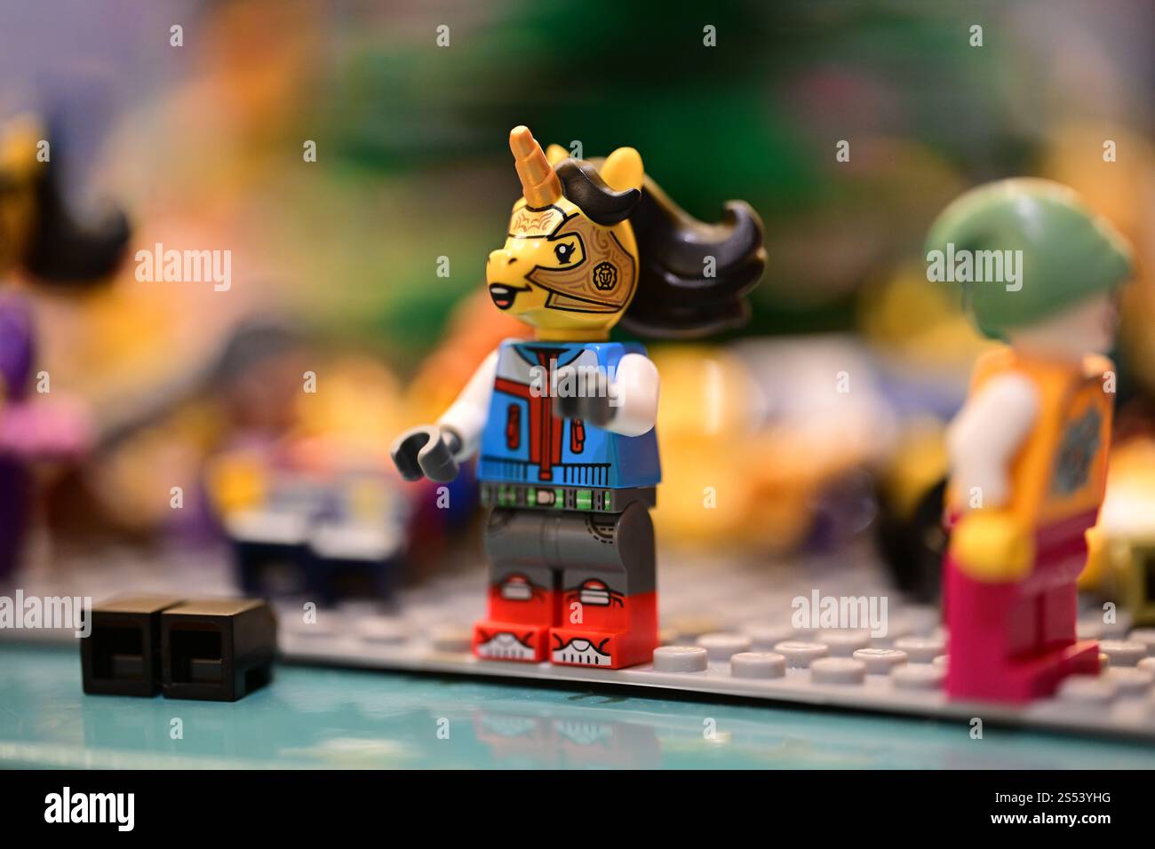 Stockholm, Uppland, Sweden. December 29 2024. Inside the Lego store at ...