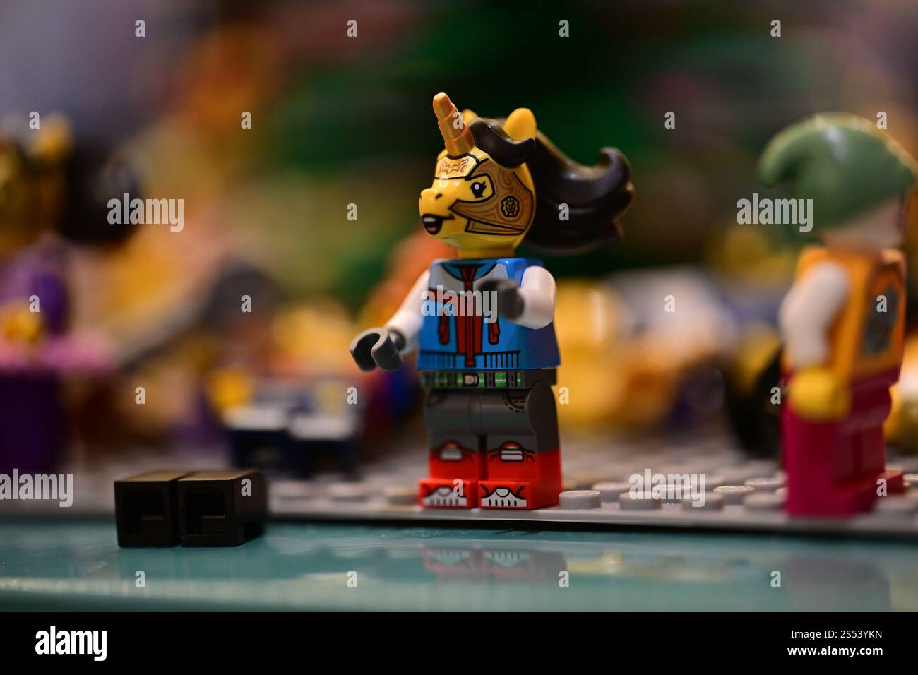 Stockholm, Uppland, Sweden. December 29 2024. Inside the Lego store at ...