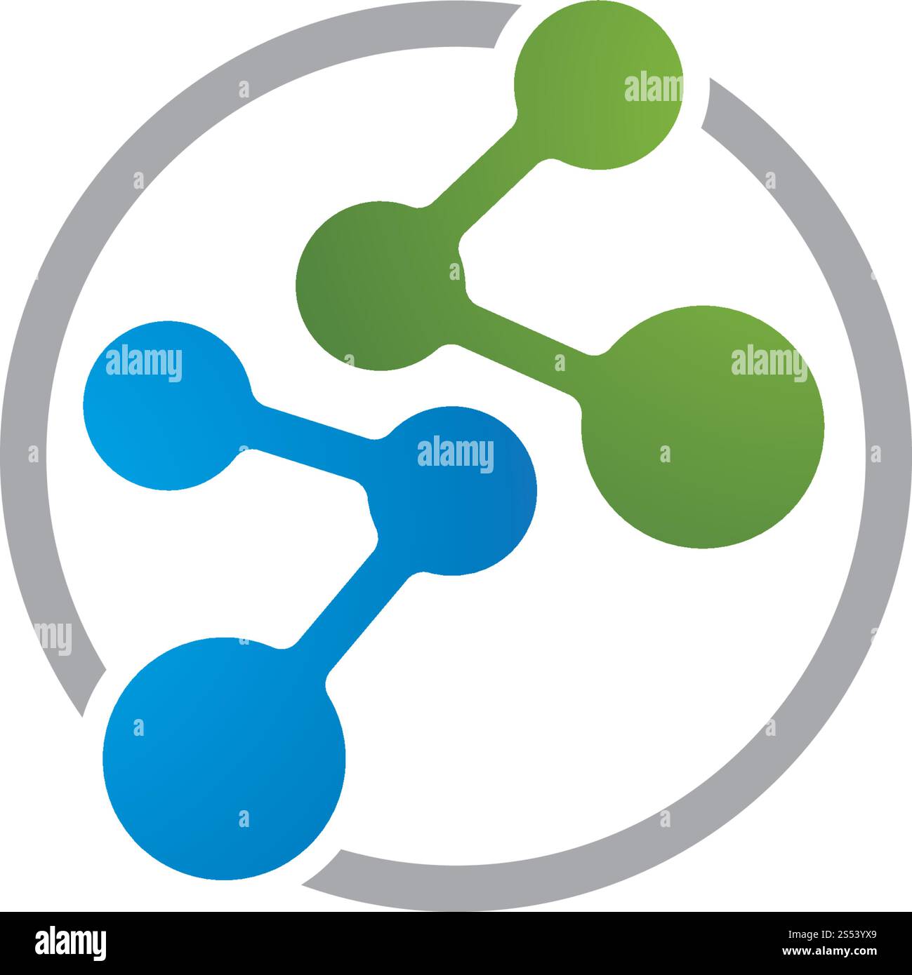 molecule logo vector icon template Stock Vector Image & Art - Alamy