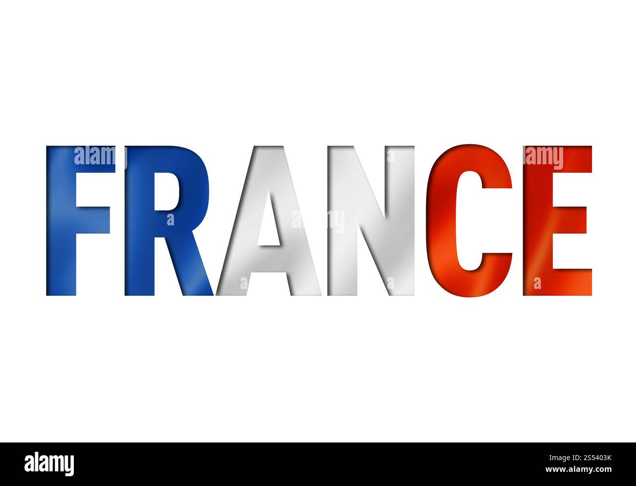 french flag text font. france symbol background. french flag text font ...