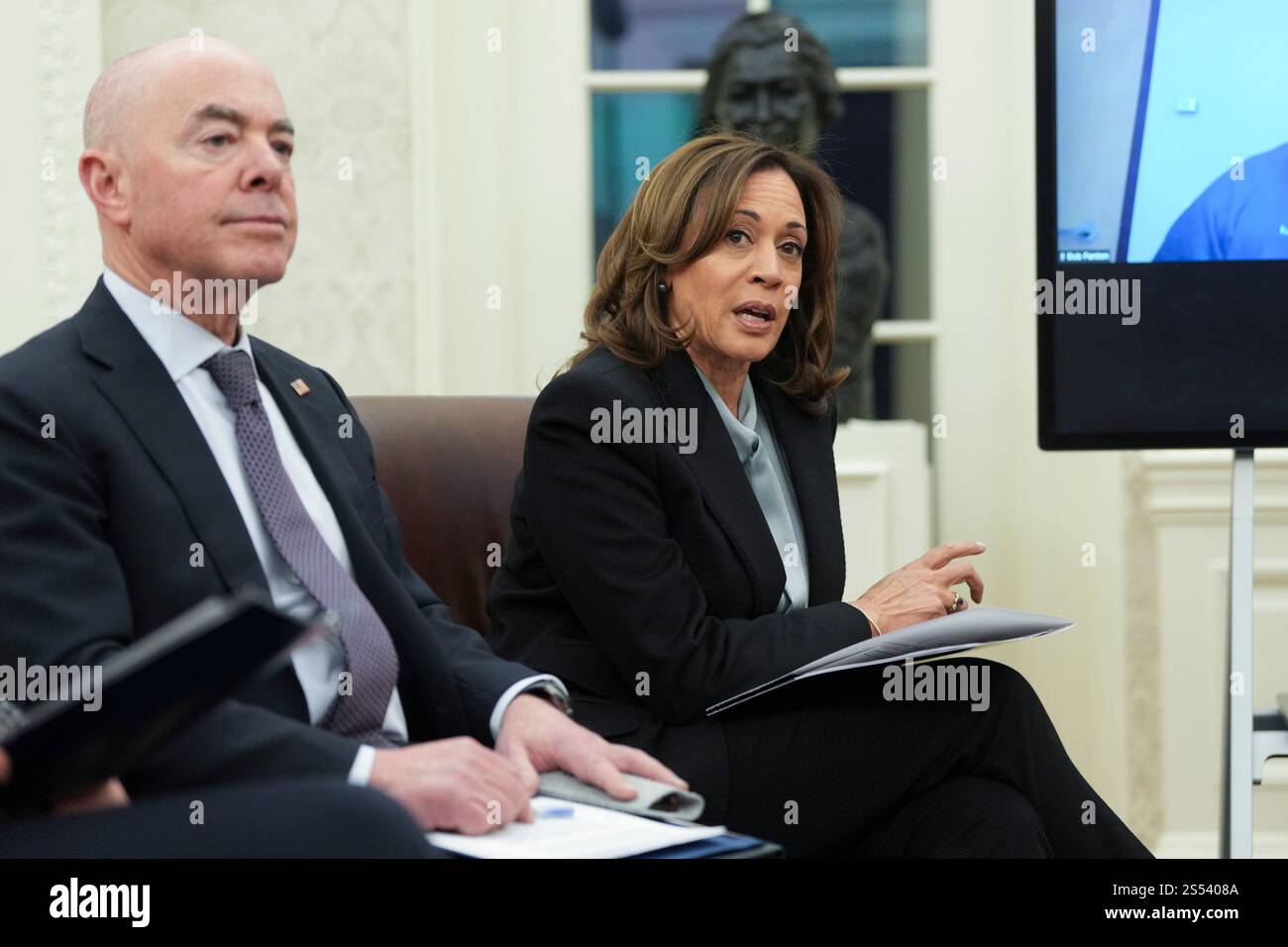 Washington, United States. 13th Jan, 2025. Homeland Security.Secretary ...