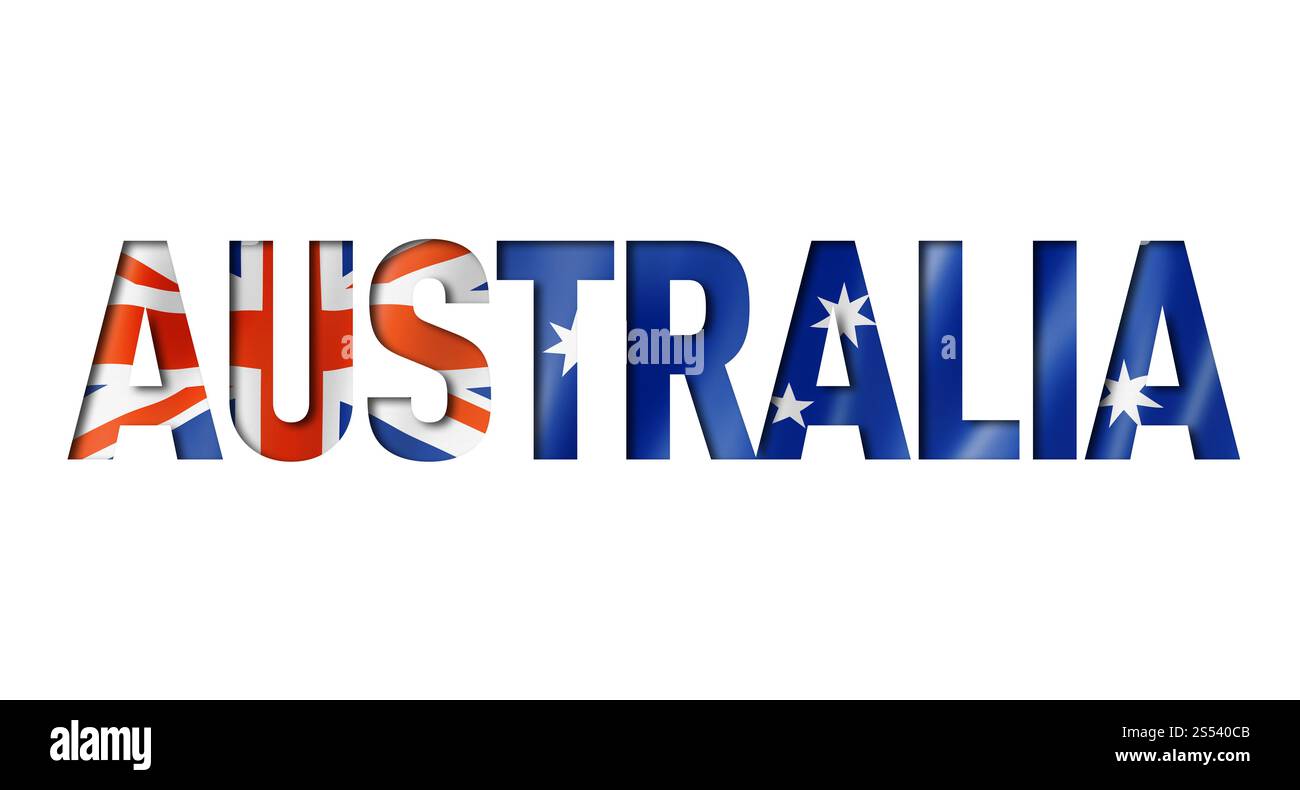 australian flag text font. australia symbol background. australian flag ...