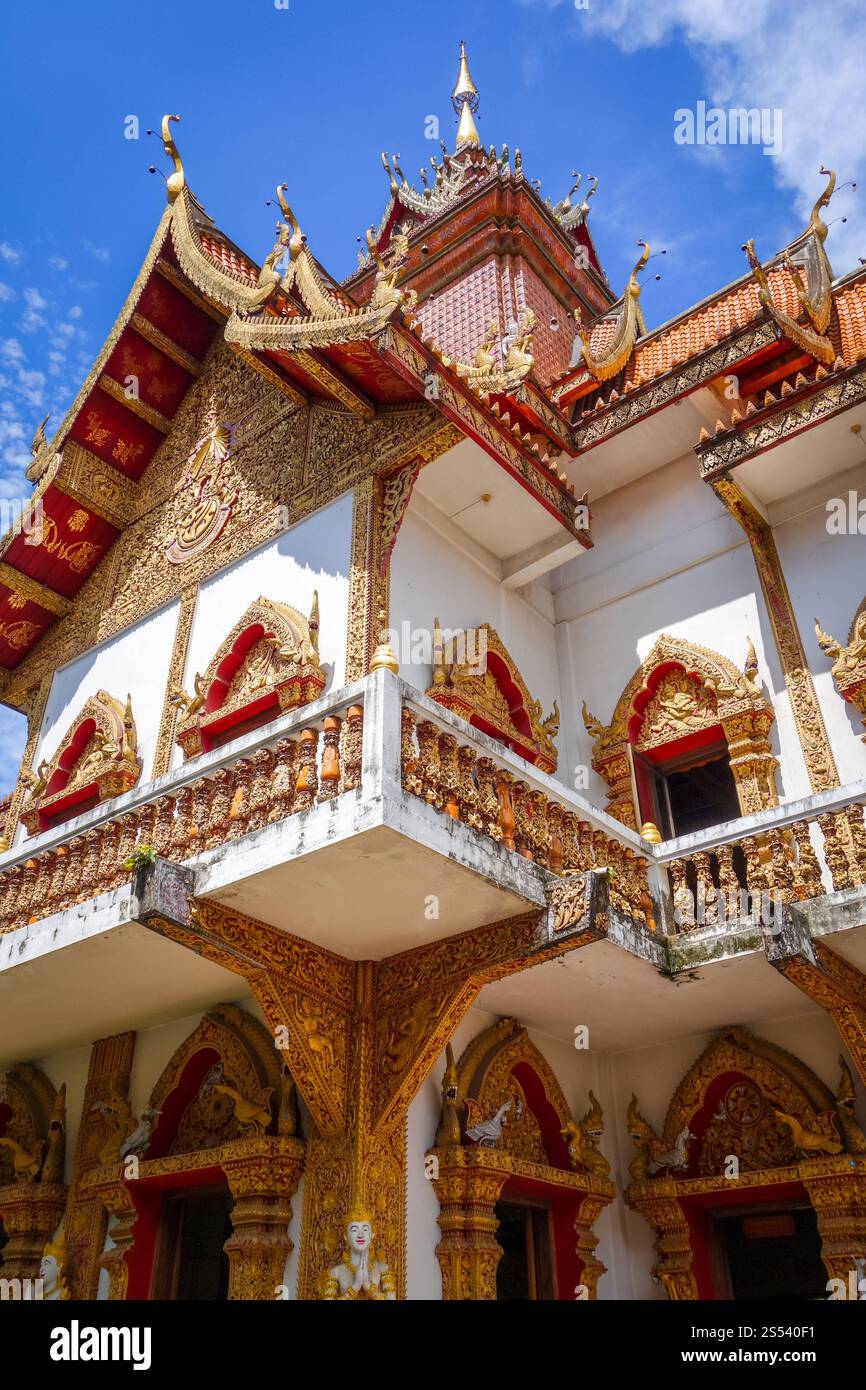 Wat Buppharam temple in Chiang Mai, Thailand. Wat Buppharam temple ...