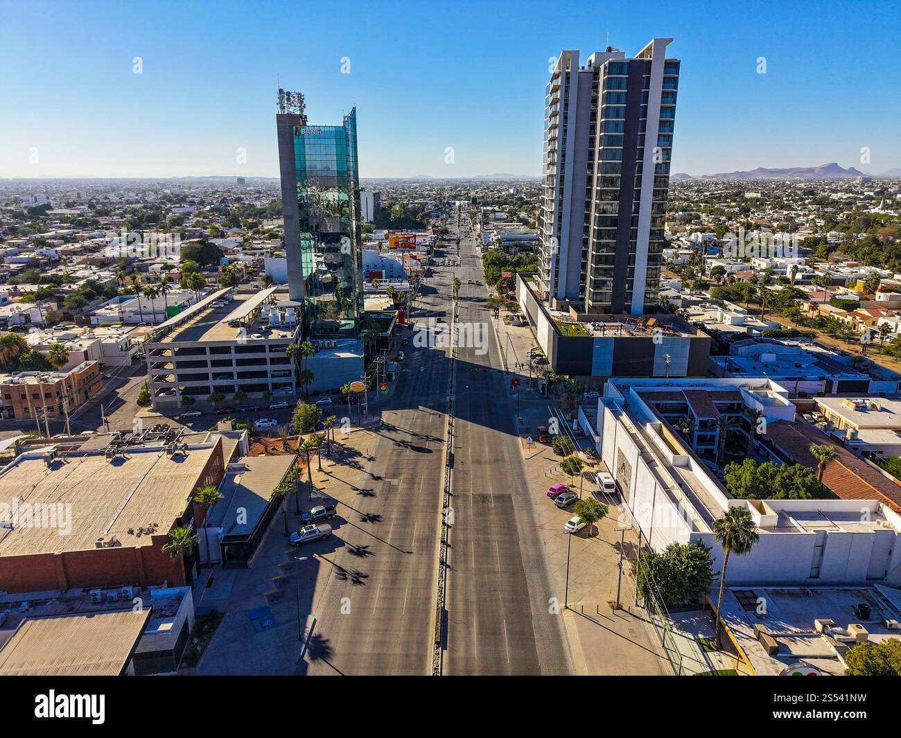 Torre Hermosillo and Torre Ámbar vertical residential buildings and ...